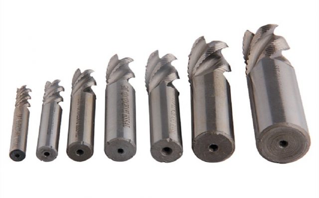 HSS Milling Cutter End Mill Spiral Router - High speed steel, 440C VG10 ...